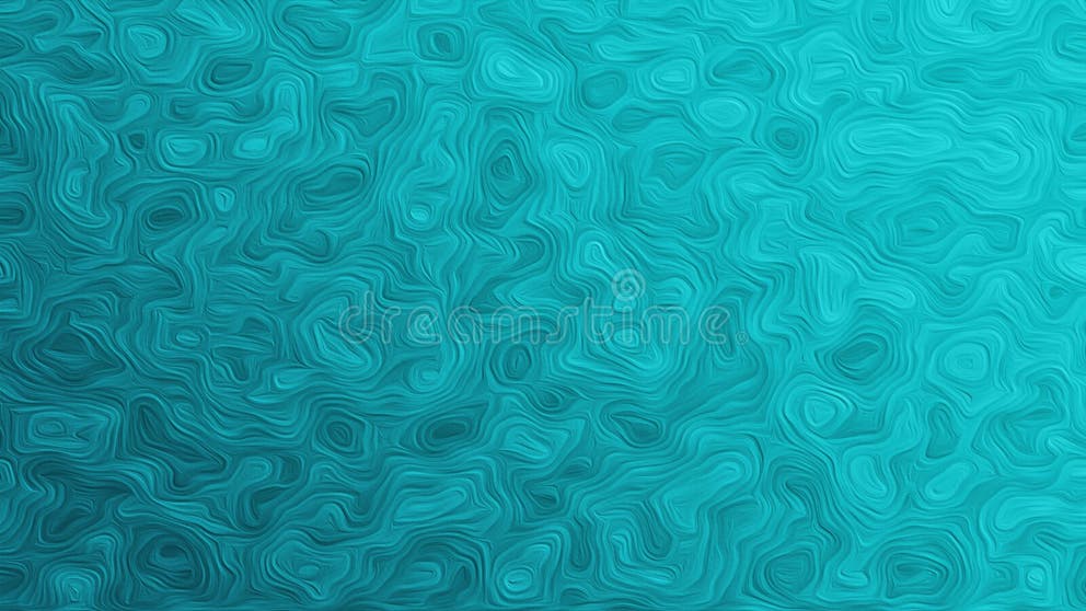 Abstract Turquoise Textured Background with Flowing Organic Shapes and ...