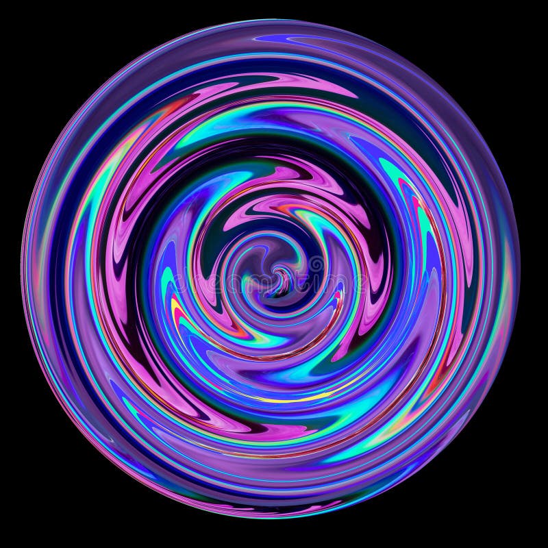 Abstract Twisted Color Background Stock Illustration - Illustration of ...