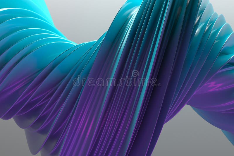 Abstract Twisted Fabric Texture with Vibrant Colors. Digital Art and ...