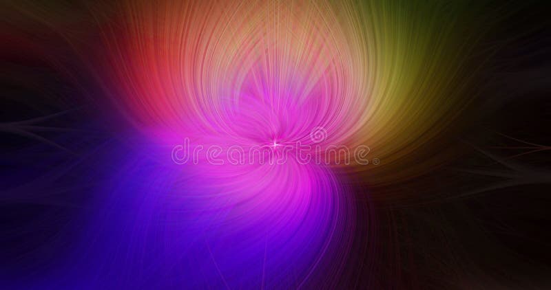 Abstract Twisted Light Fiber Wave Texture Falling Swirls Effect with ...