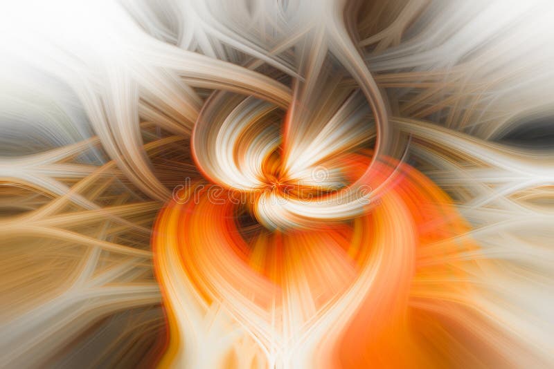 Abstract Twisted Light Fibers Background Stock Illustration ...