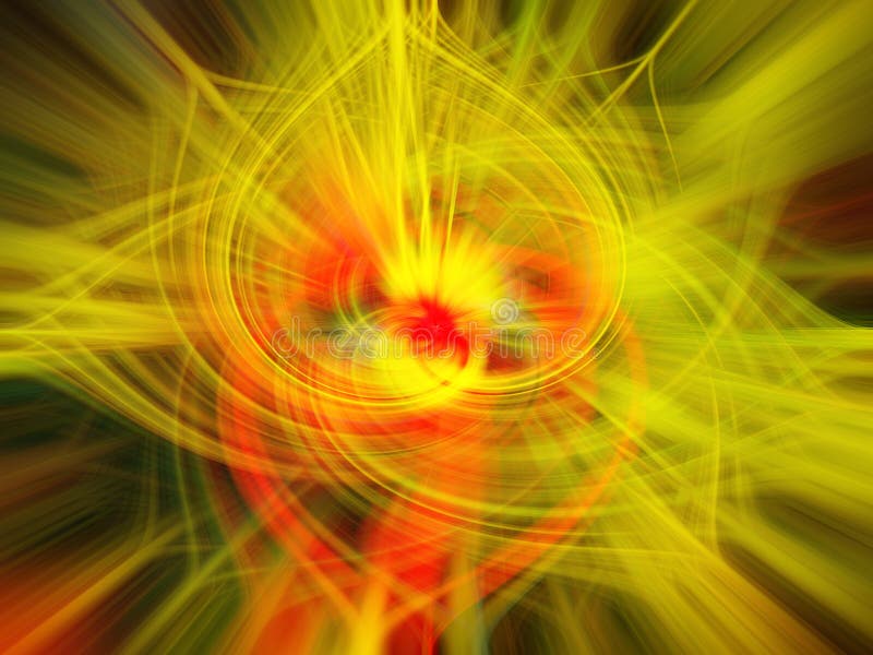 Abstract Twisted Light Fibers Effect Background Stock Illustration ...