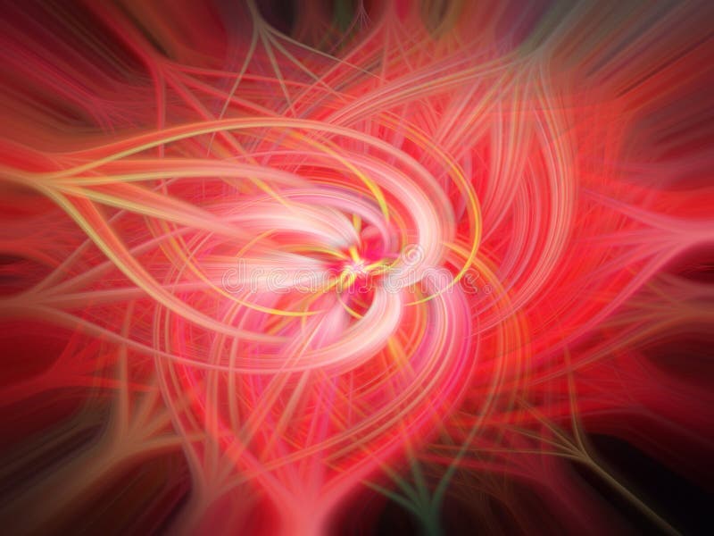 Abstract Twisted Light Fibers Effect Background Stock Illustration ...