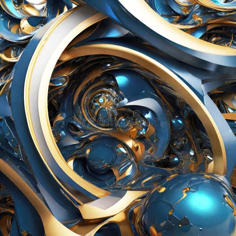 Abstract Twisted Light Fibers Effect Background Stock Image - Image of ...