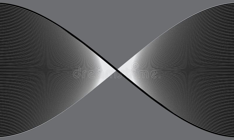 Abstract Twisted Structure. Modern Geometry Background Stock Vector ...