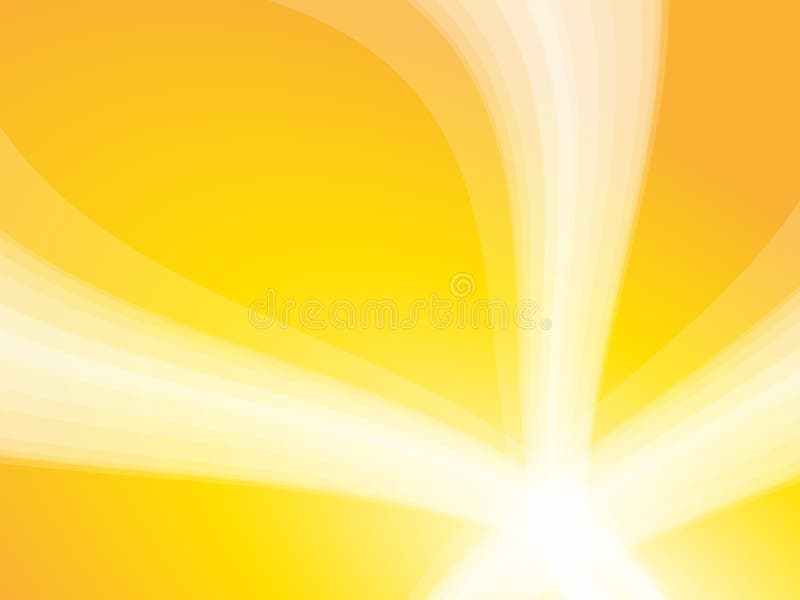 Rays Pattern with Yellow Light Burst Stripes. Sun Ray.Abstract ...