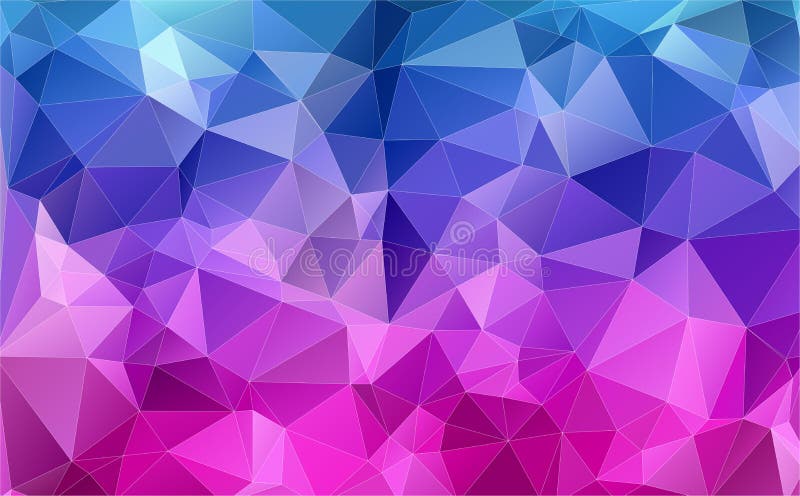 Abstract Two-dimensional Colorful Background Stock Vector ...