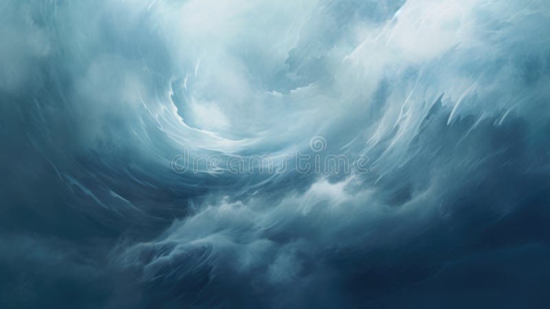 Abstract Typhoon Background, Abstract Illustration. Stock Illustration ...