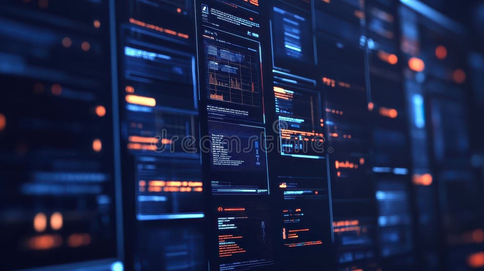 Abstract UI Design for Progressive Disclosure in Modern Interface Stock Illustration ...