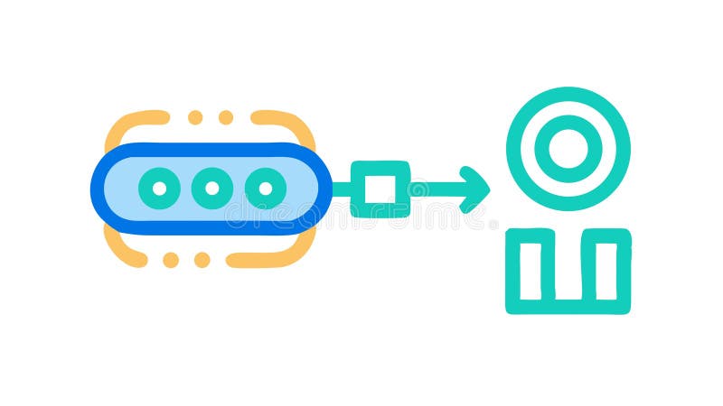 Abstract UI Icons for a Three-step Process or Workflow. Vector Design ...