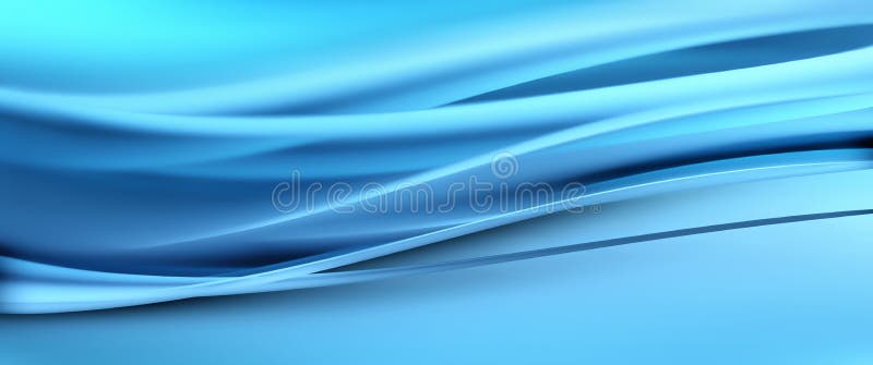 Abstract Ultra Wide Blue Background Stock Illustration - Illustration ...