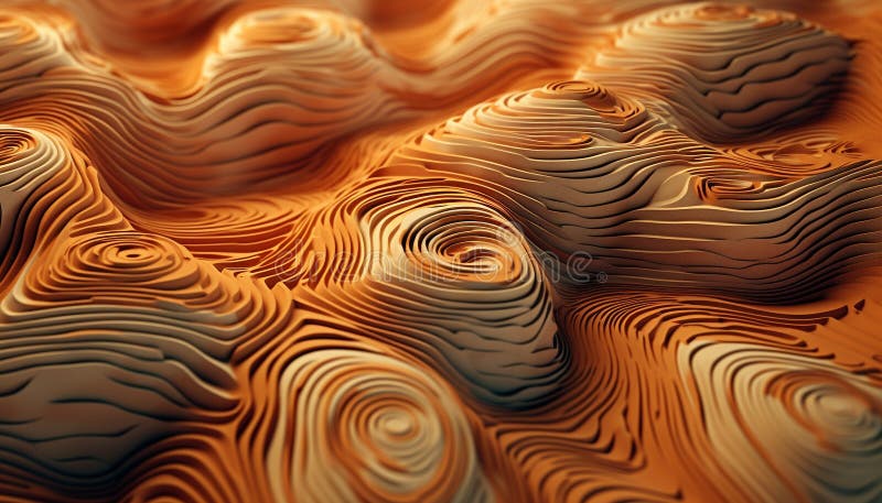 Abstract Underwater Wave Pattern in Smooth Multi Colored Fractal Design ...