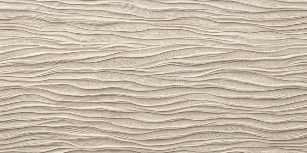 Abstract Undulating Texture Soft Beige Wavy Lines, Seamless Pattern for ...