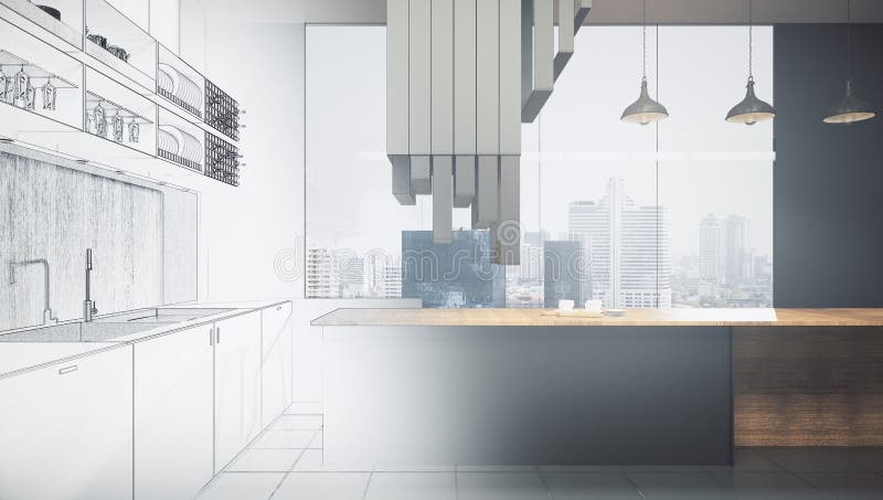 Engineering and Blueprint Concept Stock Illustration - Illustration of ...