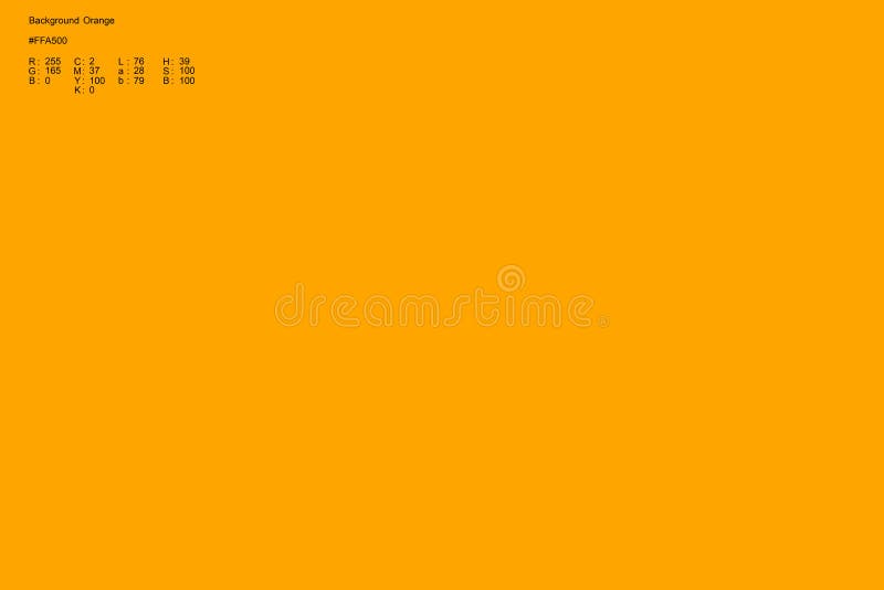 Abstract Uniform Orange Rectangular Background, Template for Design ...
