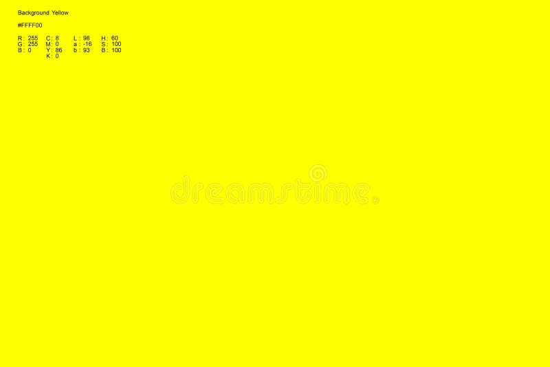 Abstract Uniform Yellow Rectangular Background, Template for Design ...