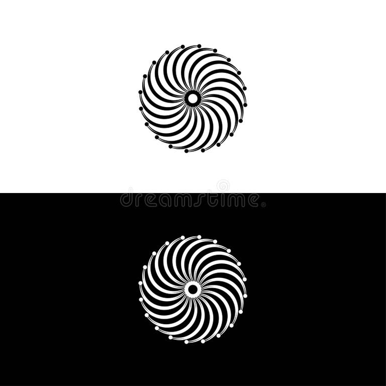 Abstract Union Circle Shape Logo Design Vector Template . Stock Vector ...