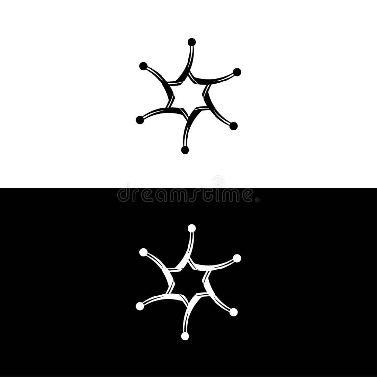 Abstract Union Circle Shape Logo Design Vector Template . Stock Vector ...