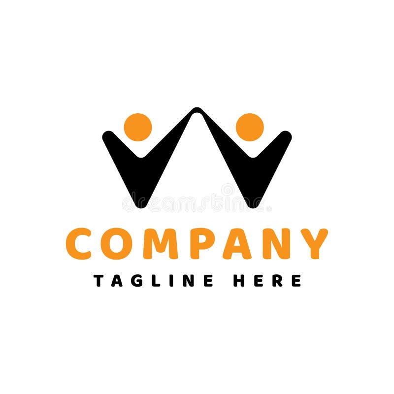 Abstract Unity Group People Logo Design Stock Vector - Illustration of ...