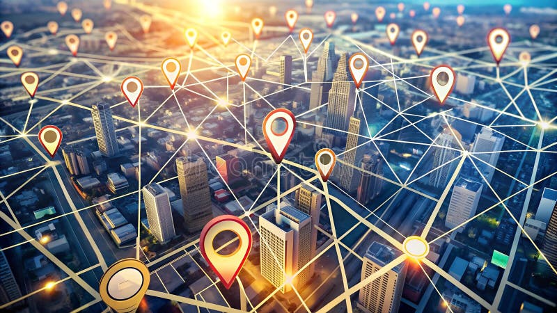 Abstract Urban Navigation: a Network of Interconnected Polygons Guiding ...