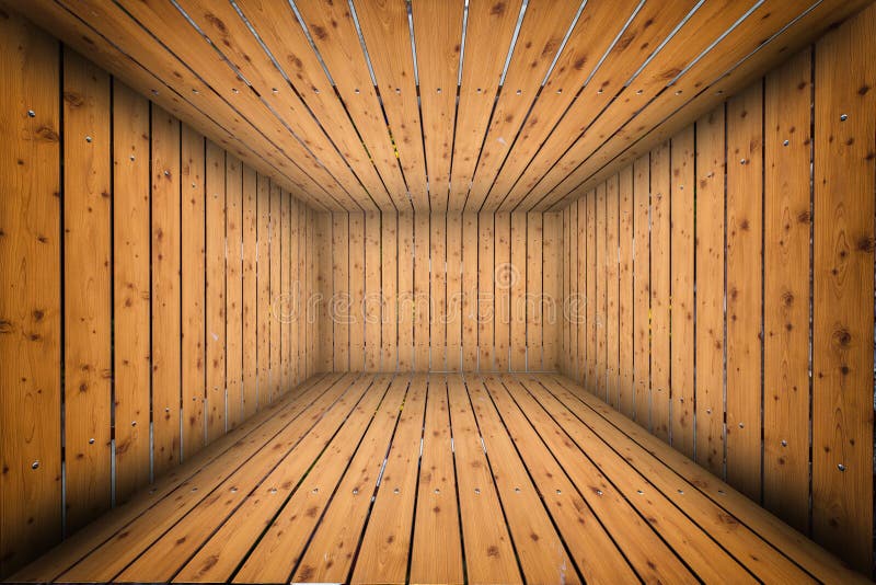 Abstract Urban Wooden Interior Room Background Stock Illustration ...