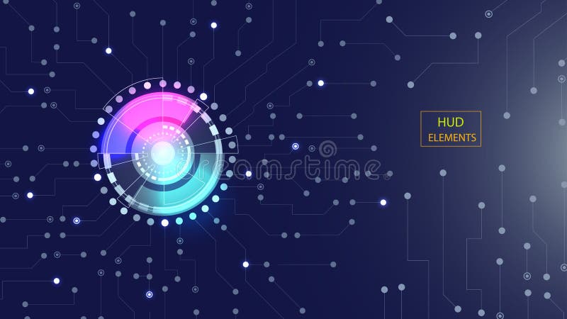 Abstract User HUD Interface from Glowing Futuristic Elements. EPS 10 ... Abstract User HUD Interface from Glowing Futuristic Elements. EPS 10 ...