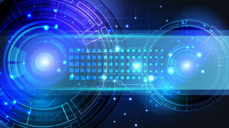 Abstract User HUD Interface from Glowing Futuristic Elements. High-tech ... Abstract User HUD Interface from Glowing Futuristic Elements. High-tech ...
