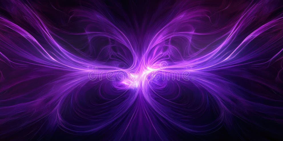 Abstract UV Ultraviolet Light Effect Design, Neon UV Ultraviolet Light ...