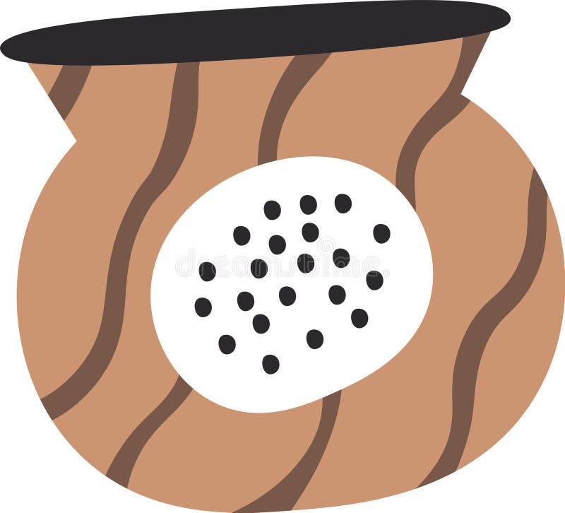 Abstract Vase for Flowers stock vector. Illustration of collection ...