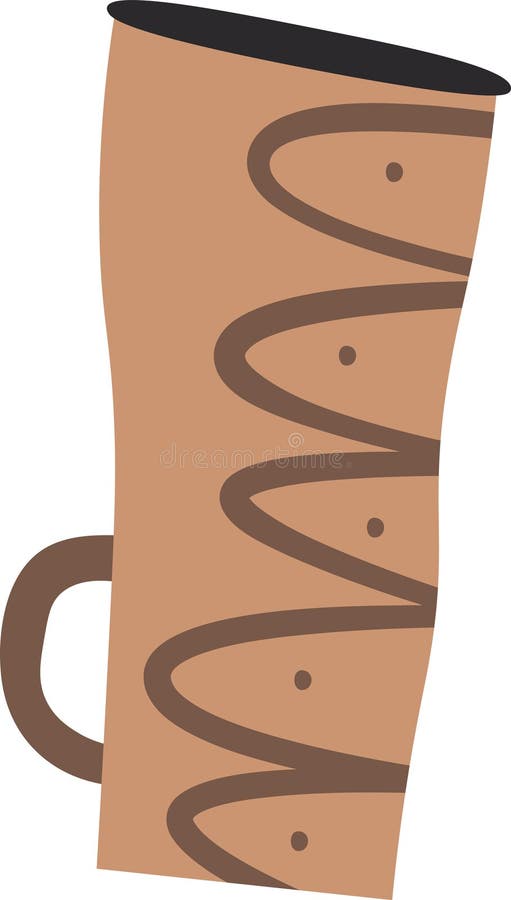 Abstract Vase for Flowers stock vector. Illustration of decor - 302228081