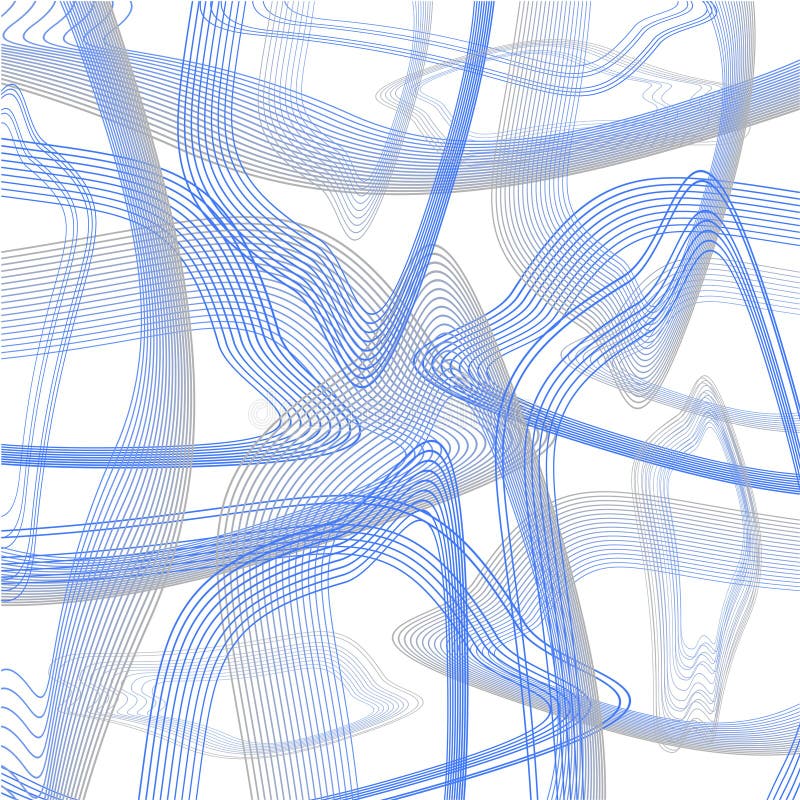 Abstract Streamlined Shape. Stock Illustration - Illustration of ...