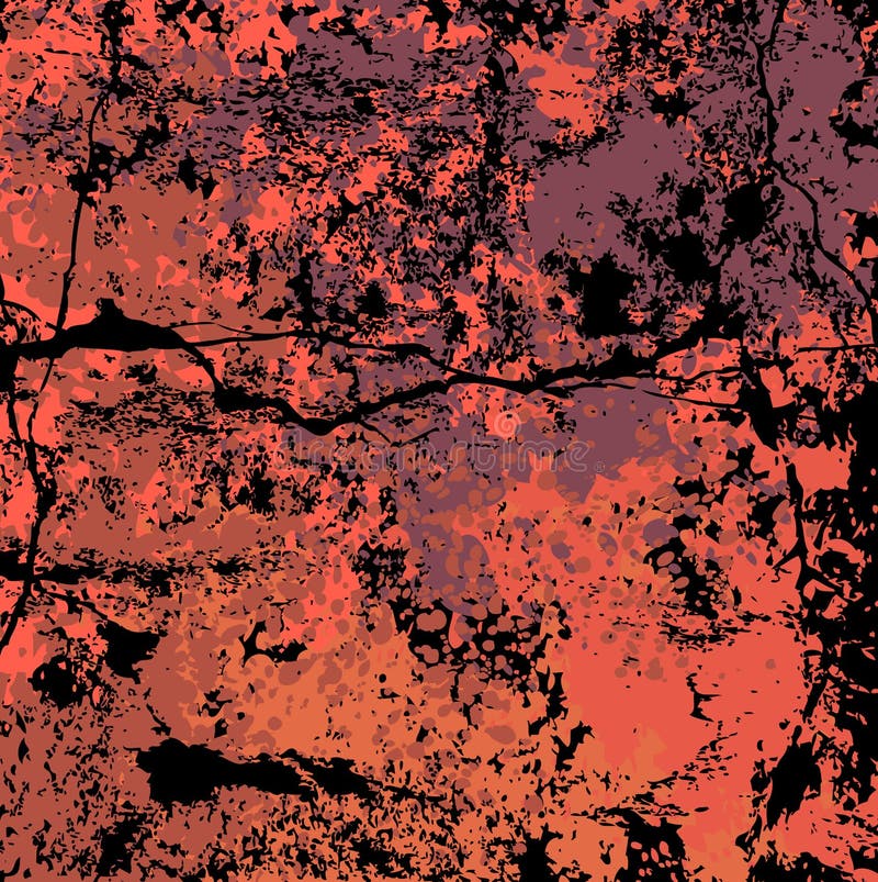 Seamless Scratched Rusty Grunge Texture, Vector Background. Stock Vector - Illustration of drop ...