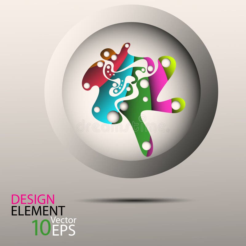 Abstract Vector Background, Banner, Blot Logo Stock Vector ...