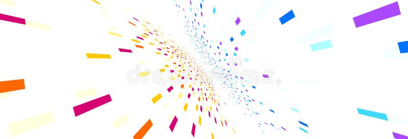 Abstract Vector Background, Communication Technology Concept, 3d Bits ...
