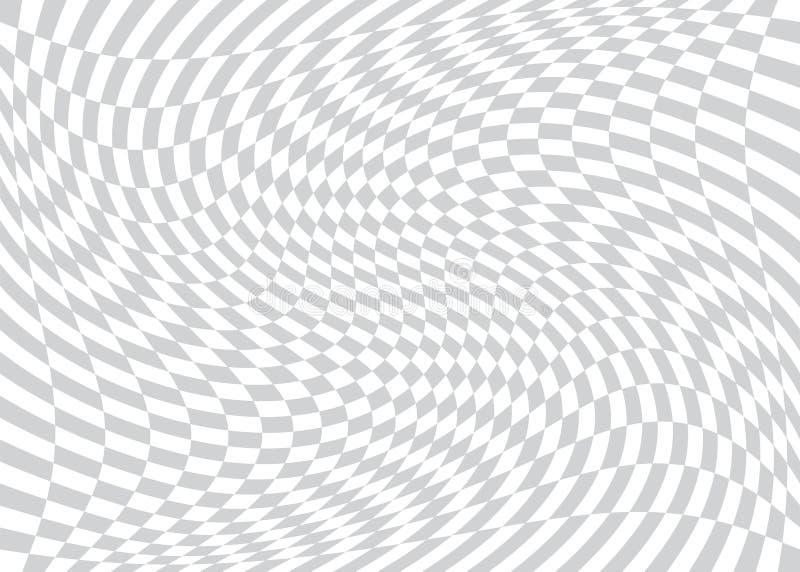 Abstract Vector Background with Curved Squares. Geometric Pattern ...