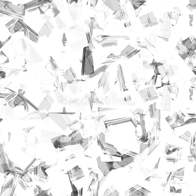 Seamless Texture of Cracked Glass. Vector Illustration Stock Image ...