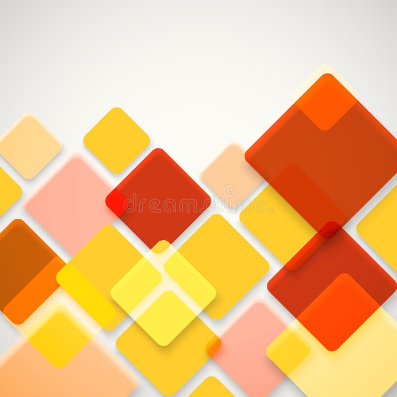 Abstract Vector Background of Different Color Squares Stock Vector ...