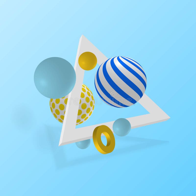 Floating Elements stock vector. Illustration of effect - 20311696