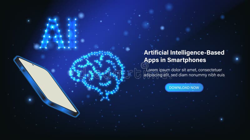 Abstract Vector Background for Futuristic Technology Concept with ...