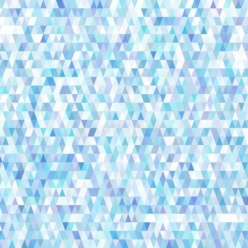 Abstract Vector Background. Geometric Design. Blue Triangles. Eps 10 ...