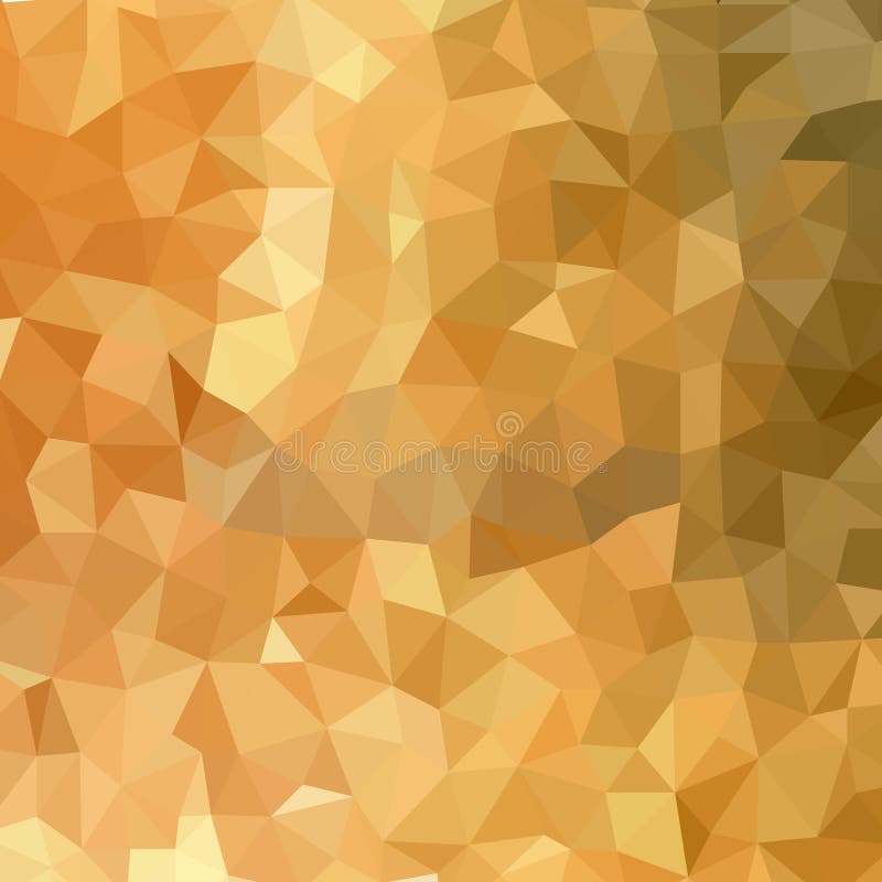 Abstract Vector Background. Geometric Design. Gold Triangles. Eps 10 ...