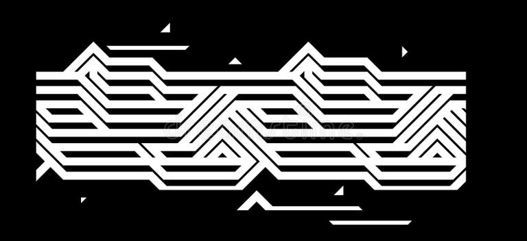 Dynamic Maze Like Pattern Stock Illustrations – 492 Dynamic Maze Like ...