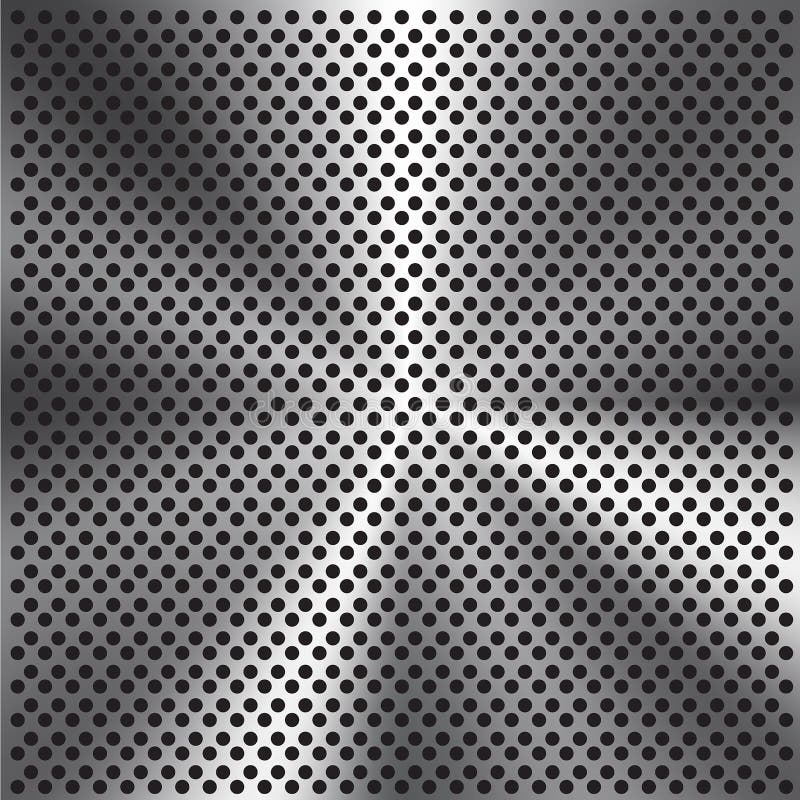 Abstract Vector Background Metal Circle Mesh Pattern. Stock Vector ...