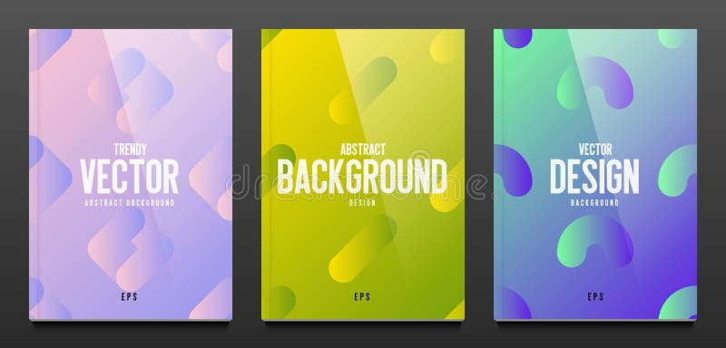Abstract Vector Background. Modern Cover Design. Colorful Trendy ...