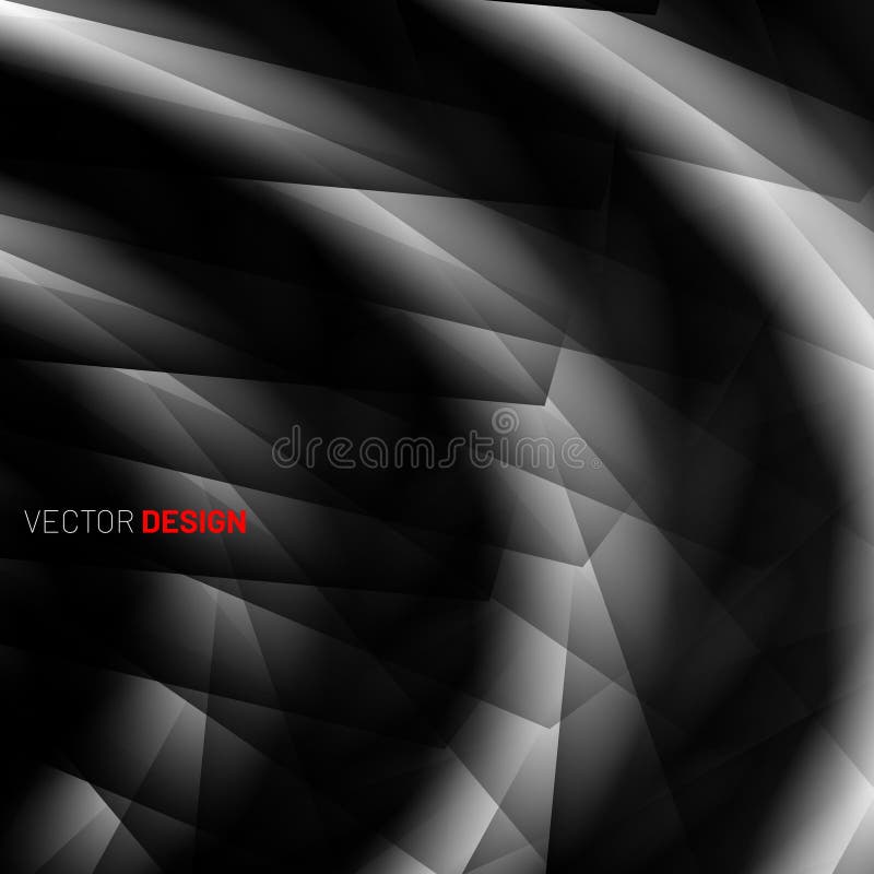 Abstract Vector Background. Overlapping Shadow Shapes Stock Vector ...