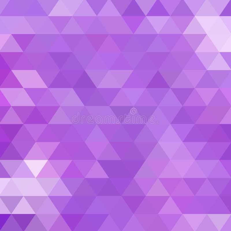 Abstract Vector Background. Purple Triangle Design. Polygonal Style ...