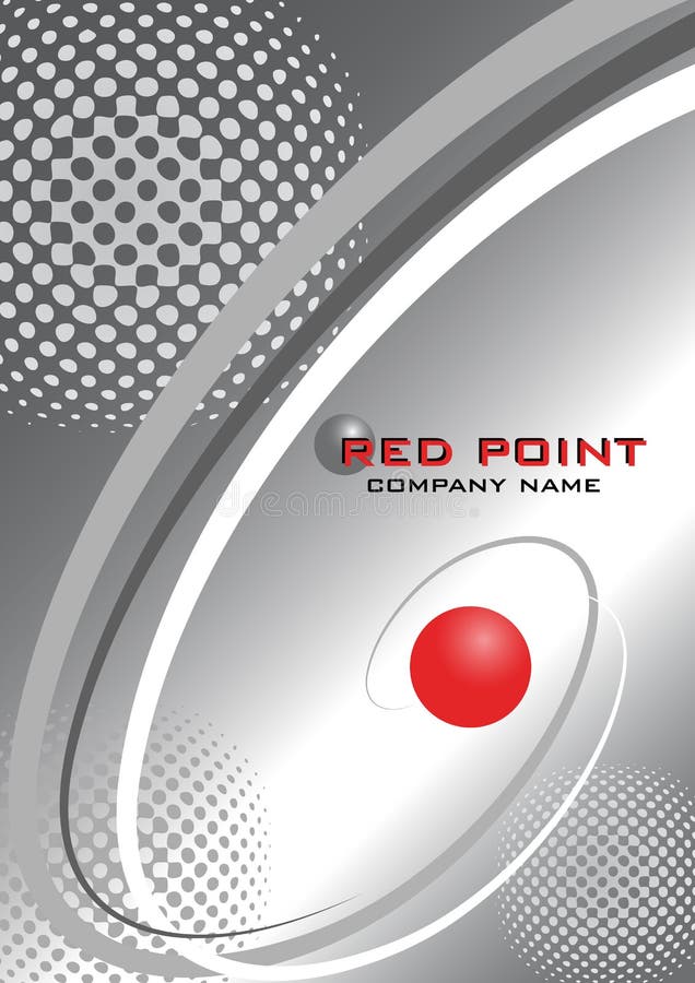 Abstract Vector Background-red Point Stock Vector - Illustration of ...