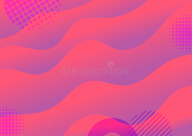 Abstract Vector Background Red and Violet Gradient Wave Curve Pattern ...