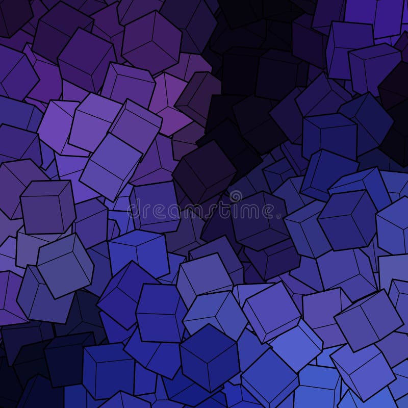 Abstract Background. Sample. Color Cubes. Eps 10 Stock Illustration ...