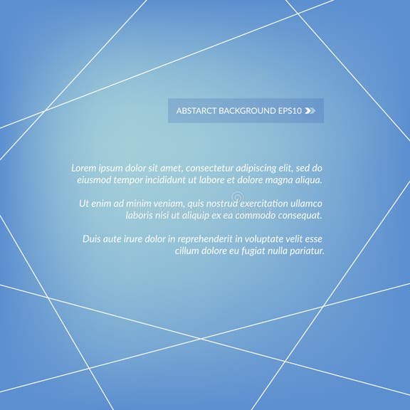 Abstract Vector Background. Sample Text Frame Stock Vector ...